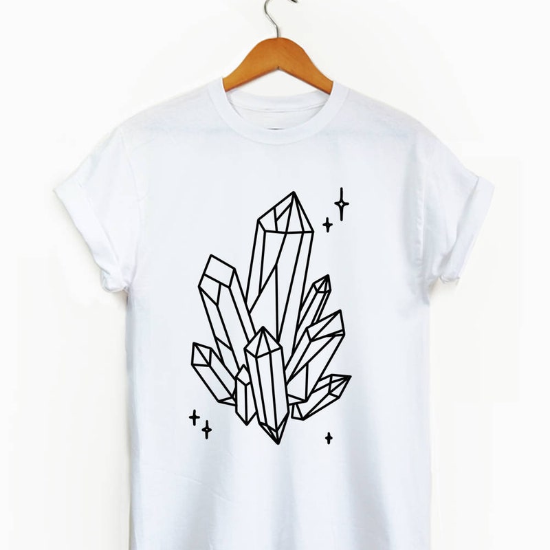 Crystals Shirt - Etsy