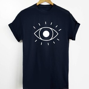 Seeing Eye Graphic Tee - Unisex Shirt, Eye Shirt, Eyes Shirt, Occult ...