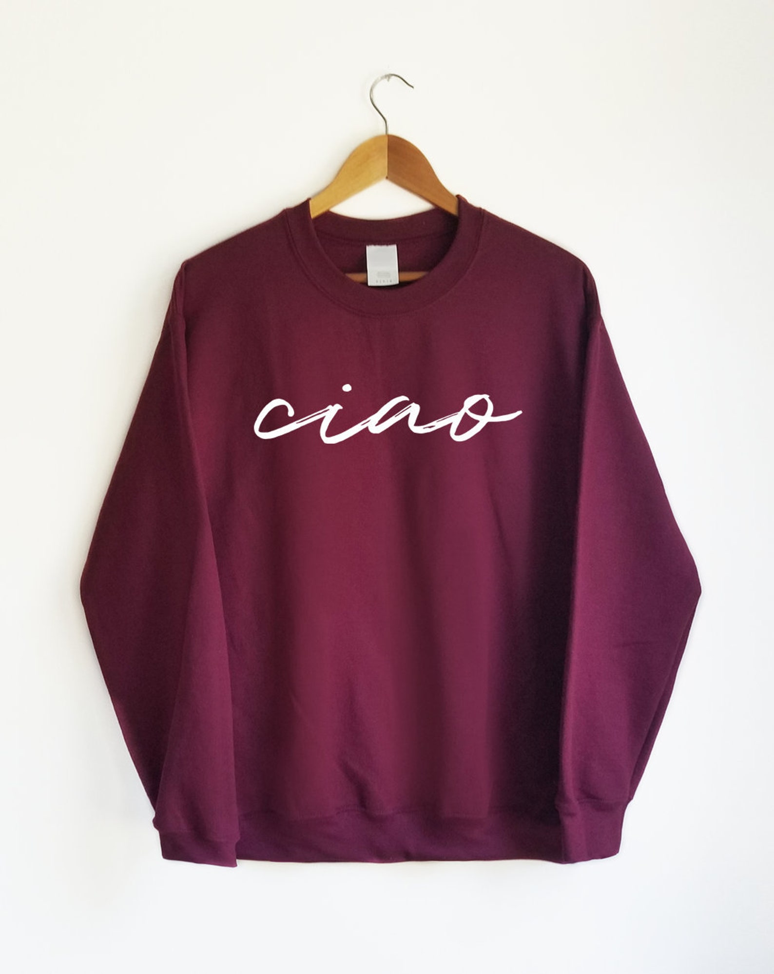 Ciao Sweatshirt Ciao Ciao Italian Shirt Italian Hello - Etsy