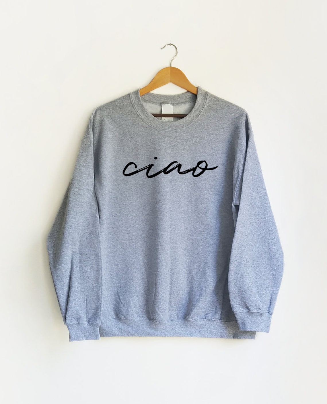 Ciao Sweatshirt Ciao Ciao Italian Shirt Italian Hello | Etsy