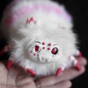 Angel Dust spider fluffy toy hazbin hotel | Etsy