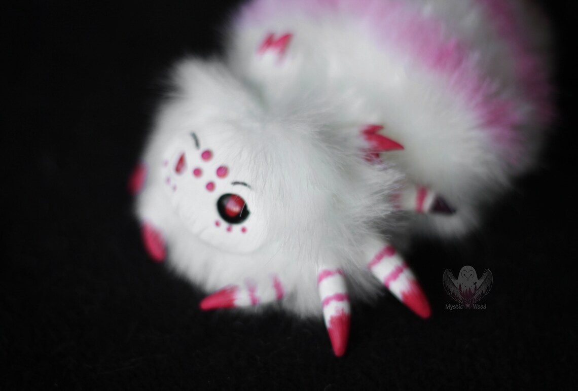 Angel Dust spider fluffy toy hazbin hotel | Etsy
