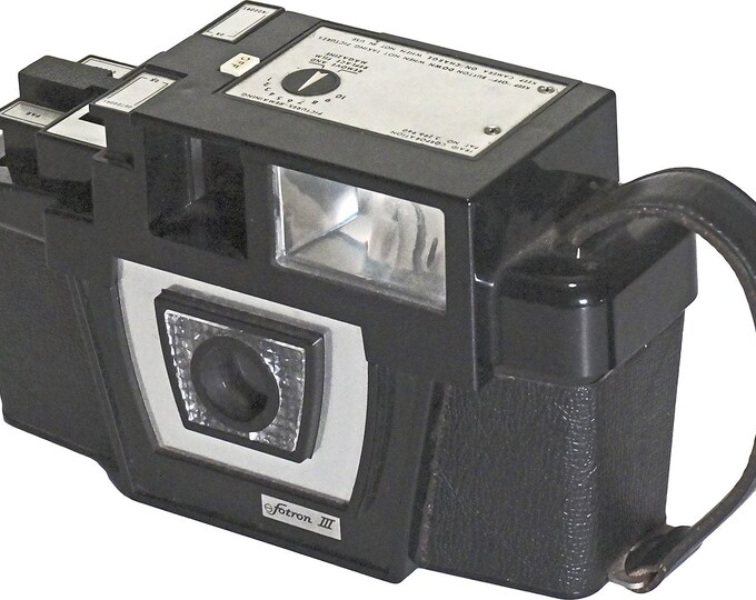 Ugliest Photo Camera fotron Iii With Snap-on Film Cartridge & Electric ...