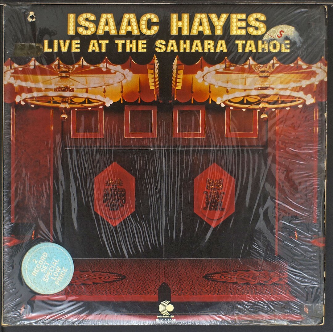 Isaac Hayes Live at Sahara Tahoe 2xlp Vinyl NHD1-029 - Etsy