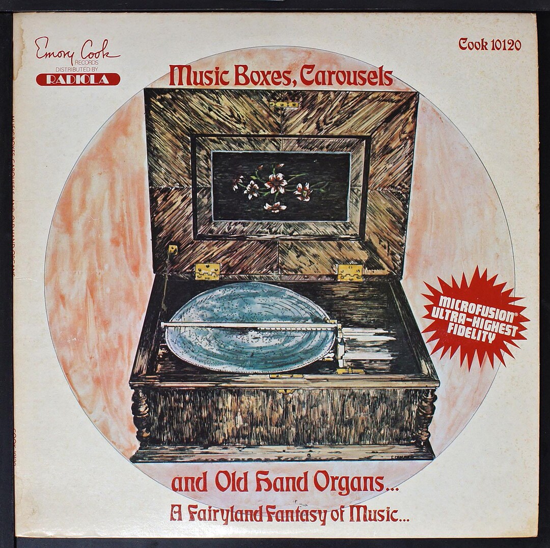 Music Boxes, Carousels and Old Organs... Original LP Record NHD1-100 ...