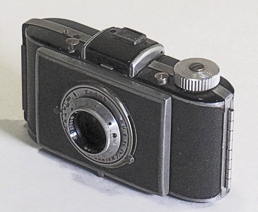 Kodak Flash Bantam Miniature but Heavy Folded Pocket Camera - Etsy