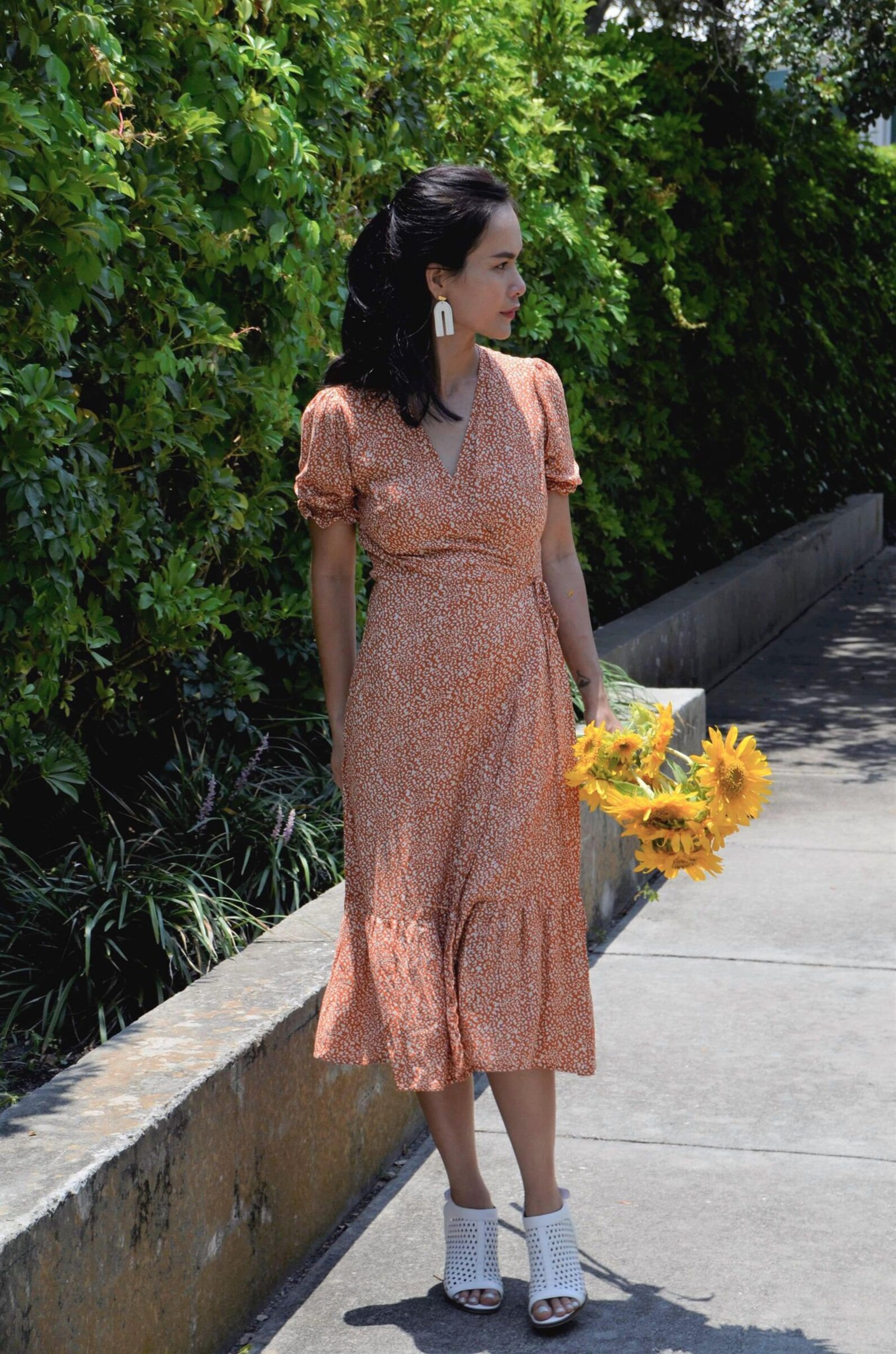 Summer Wrap Dresses/wrap Dresses/women Dresses/ Wrap Dress/ Summer ...