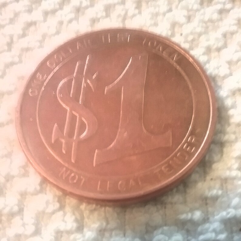 Vintage Horse Coin One Dollar Test Coin Osborne Coinage - Etsy