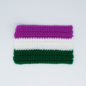 Mini Genderqueer Pride Flag, Wall Hanging, Window Display, Patch ...