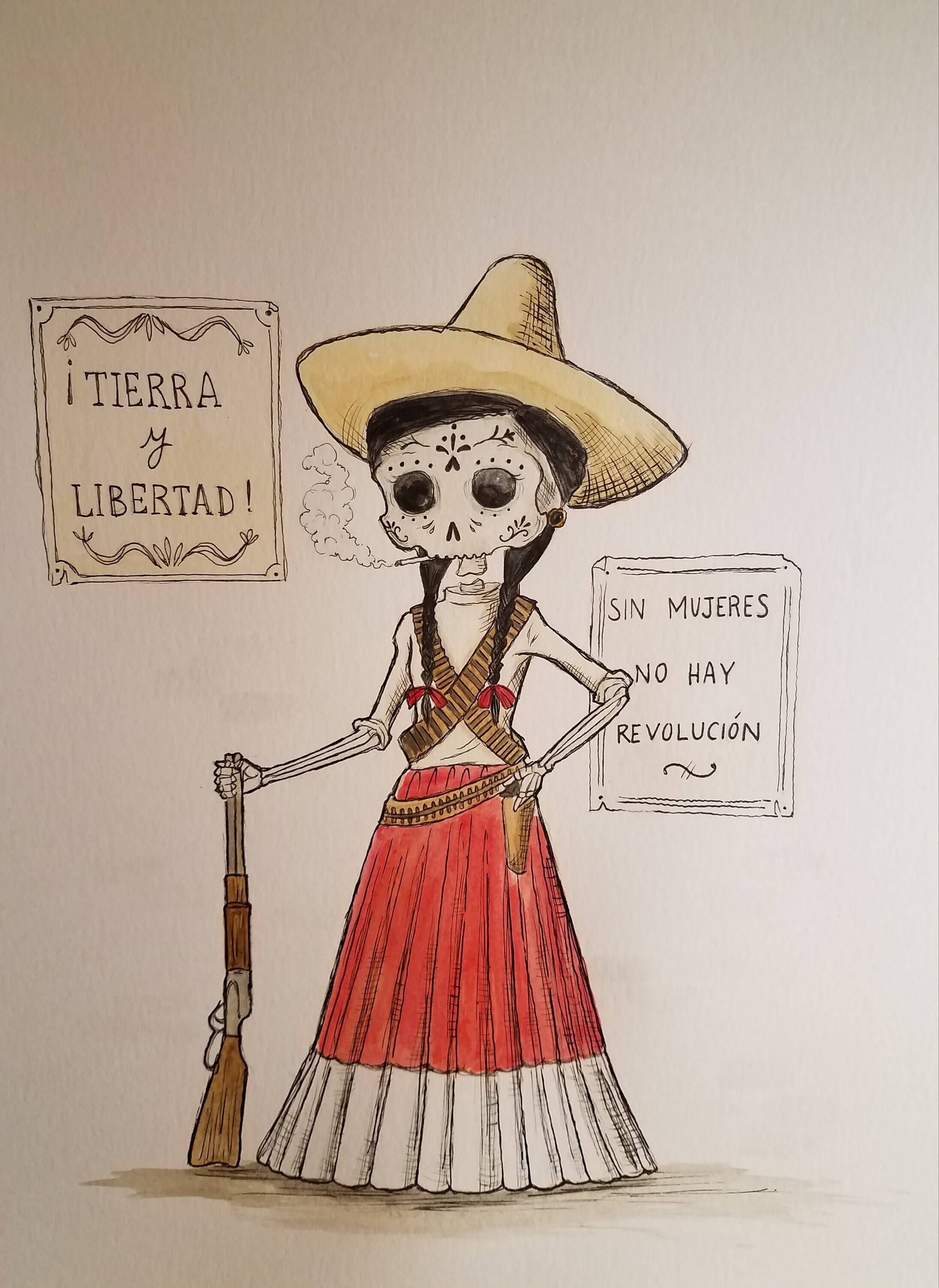Mexican Revolution Drawings