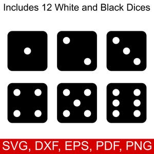 Dice SVG Files, Dice Set SVG, Die SVG, Gambling Svg, Casino Svg ...