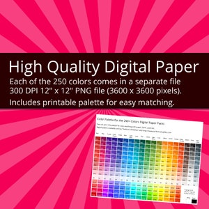Tinted Starburst Digital Paper Pack, 250 Colors Digital Paper Sunburst ...