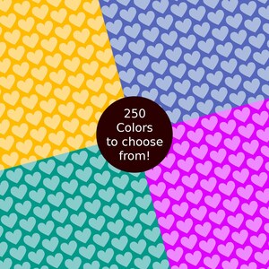 Tinted Stacked Hearts Digital Paper Pack, Digital Paper Heart ...