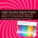 Tinted Twisted Starburst Digital Paper Pack, 250 Colors Digital Paper ...