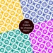 Moroccan Tiles Digital Paper Pack, 250 Colors Moroccan Digital Paper ...