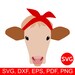 Heifer SVG File Heifer Cow With Bandana SVG Heifer Shirt SVG - Etsy