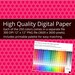 Tinted Hexagons Digital Paper Pack, 250 Colors Digital Paper Hexagonal ...