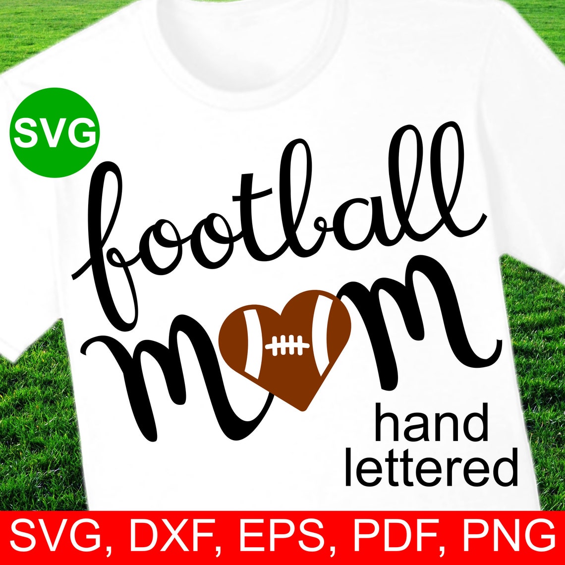 Football Mom Svg File Football Mom Heart Svg Football Mom Etsy France