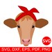 Heifer SVG File Heifer Cow With Bandana SVG Heifer Shirt SVG - Etsy