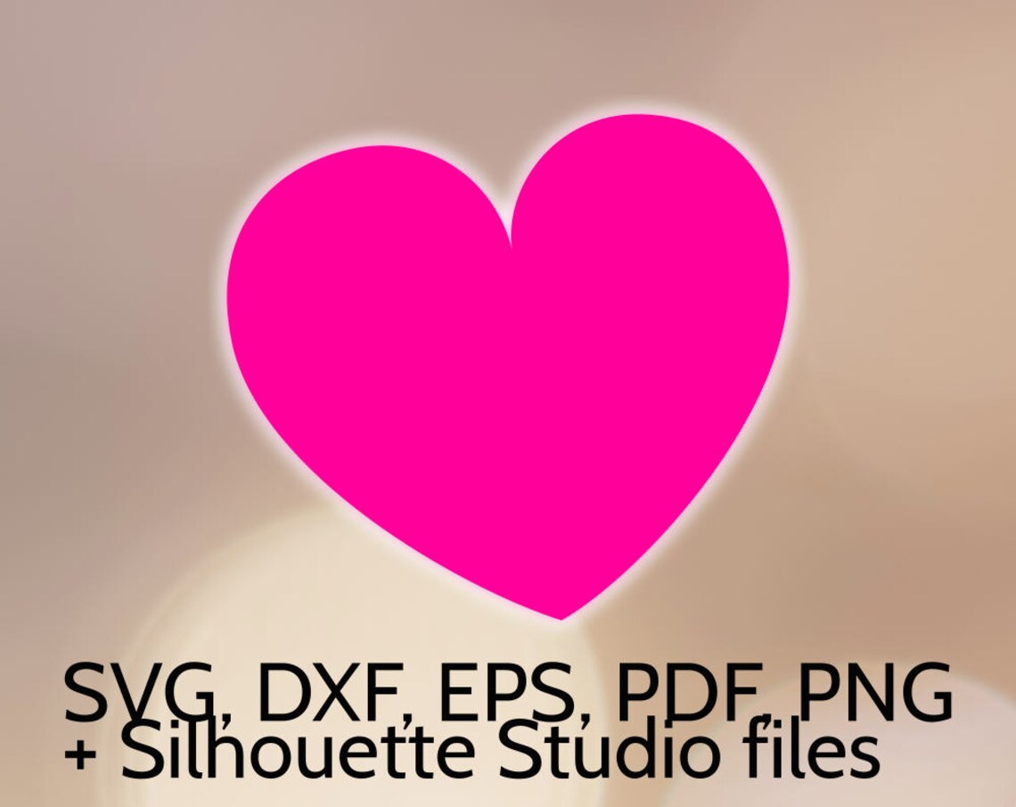 Heart SVG File - Etsy