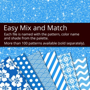Glitter Digital Paper Pack, 250 Colors Digital Glitter Texture Sparkle ...