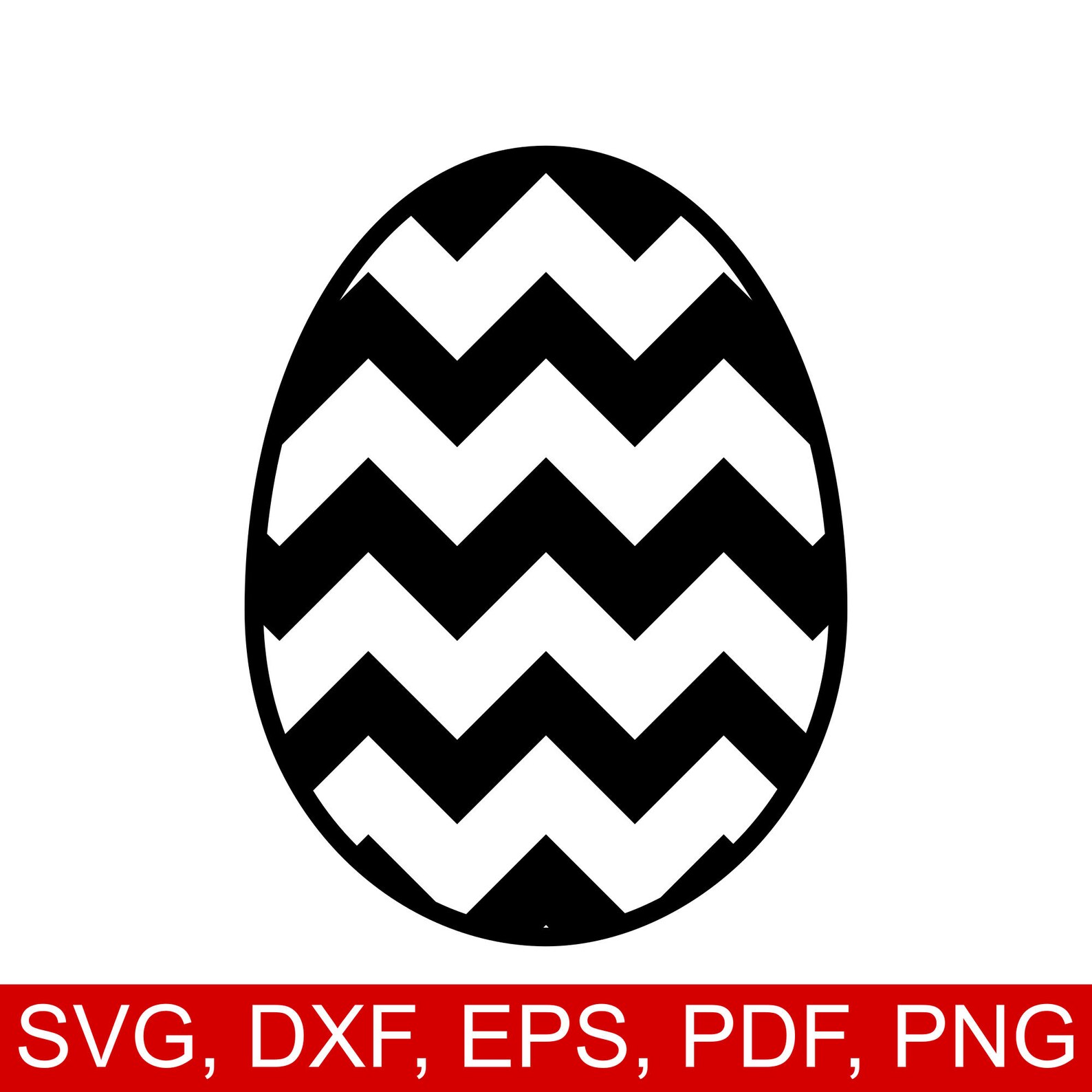 Chevron Easter Egg SVG Easter Egg Chevron SVG File Chevron | Etsy