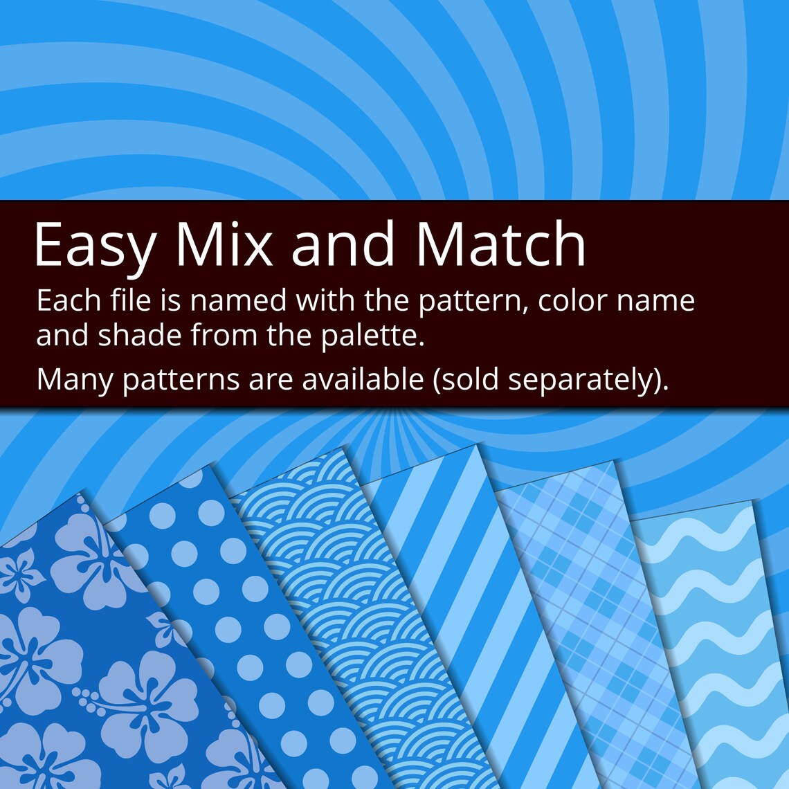 Tinted Twisted Starburst Digital Paper Pack, 250 Colors Digital Paper ...