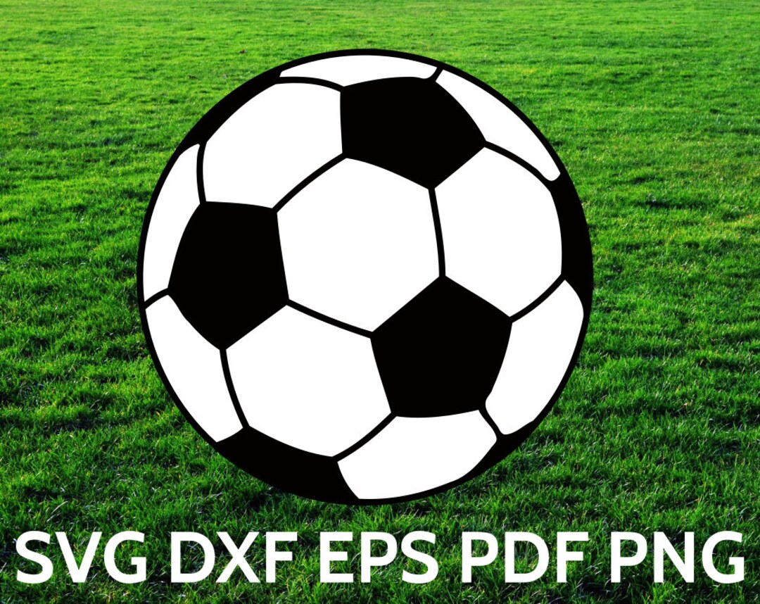 Soccer Ball SVG Design, Cut File for Cricut & Silhouette, SVG Soccer ...