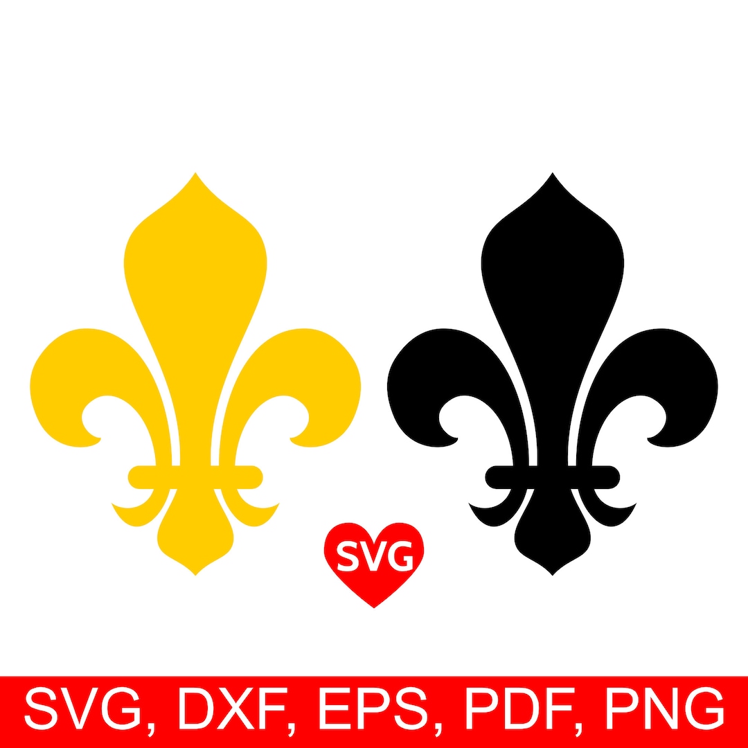Fleur De Lys SVG Files, Royal Fleur De Lis Clipart, Fleur De Lys SVG ...