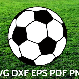 7 Sports Ball SVG Files for Cricut & Silhouette, Football, Soccer ...