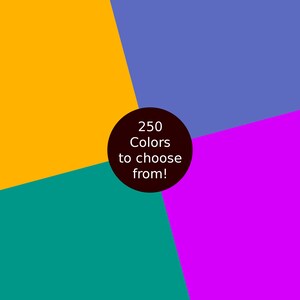 Solid Colors Digital Paper Pack, 250 Colors Scrapbook Paper Download ...
