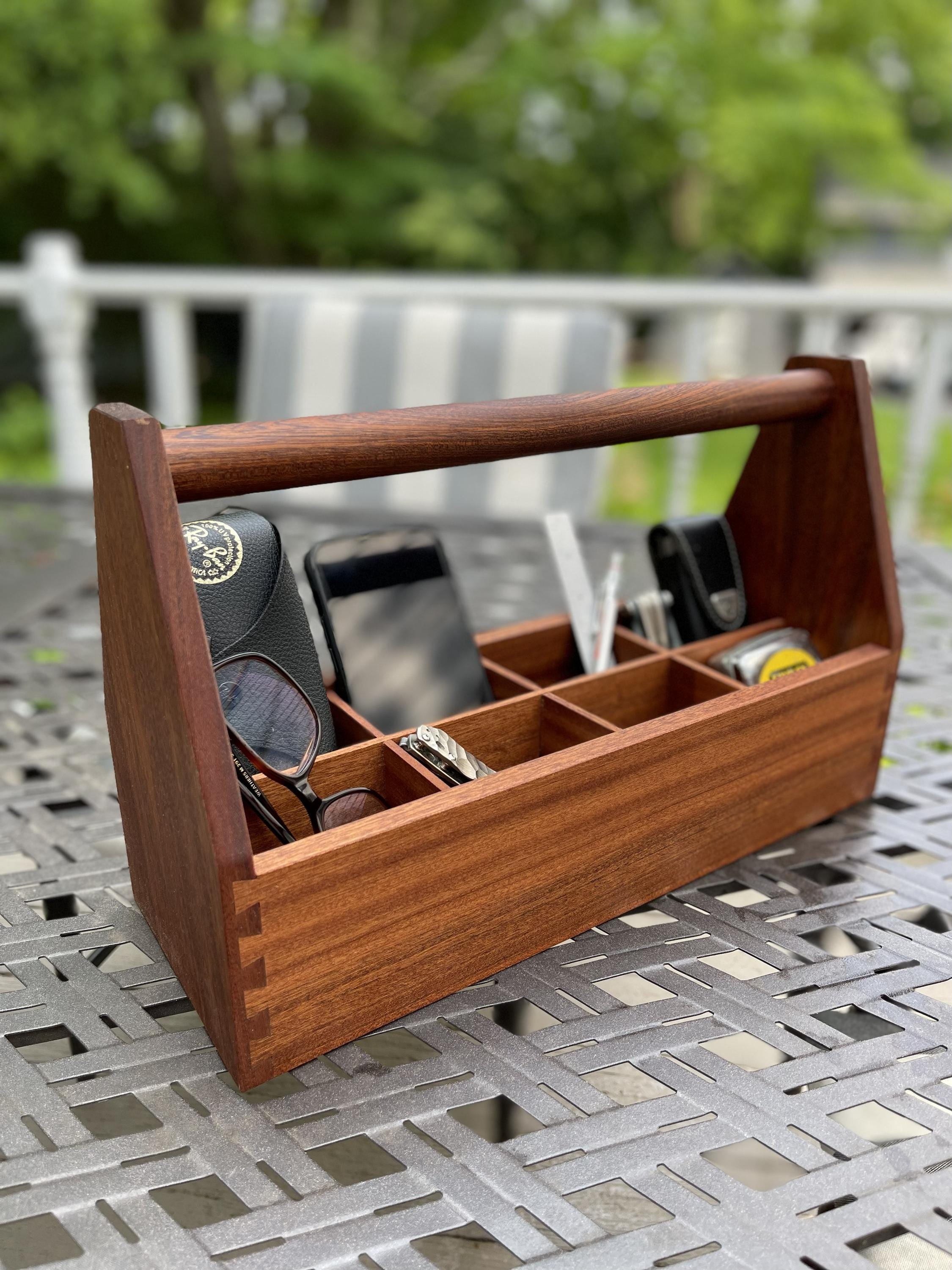 Handcrafted Wood Carpenters Tool Box - Etsy