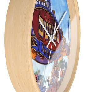 Wall Clock Painting of Disneyland Resort Dumbo the Flying Elephant Ride ...