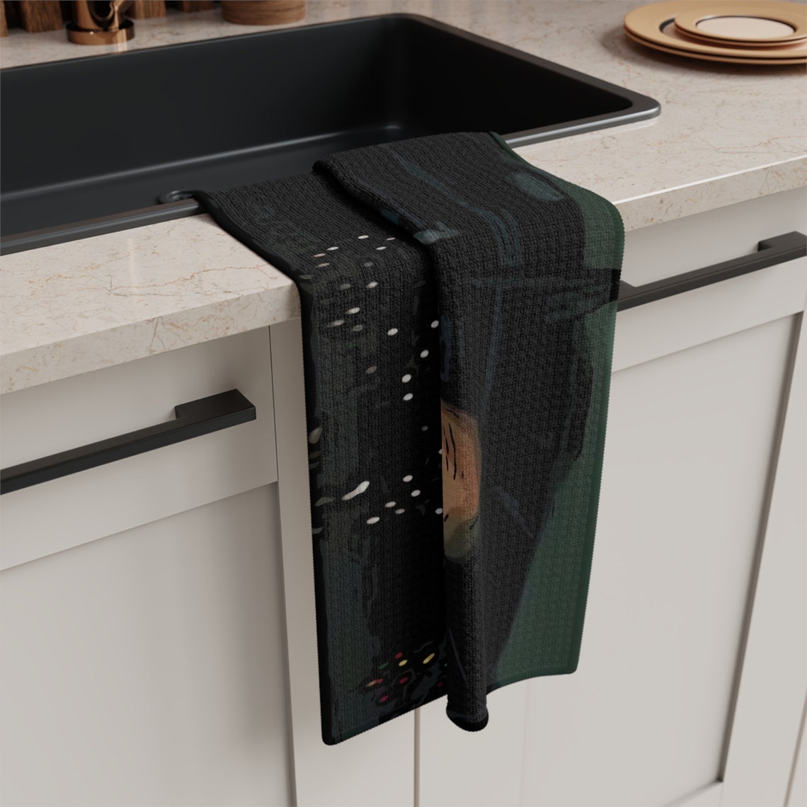 Soft Tea Towel Painting of Movie Home Alone ~ Wet Bandits - Etsy