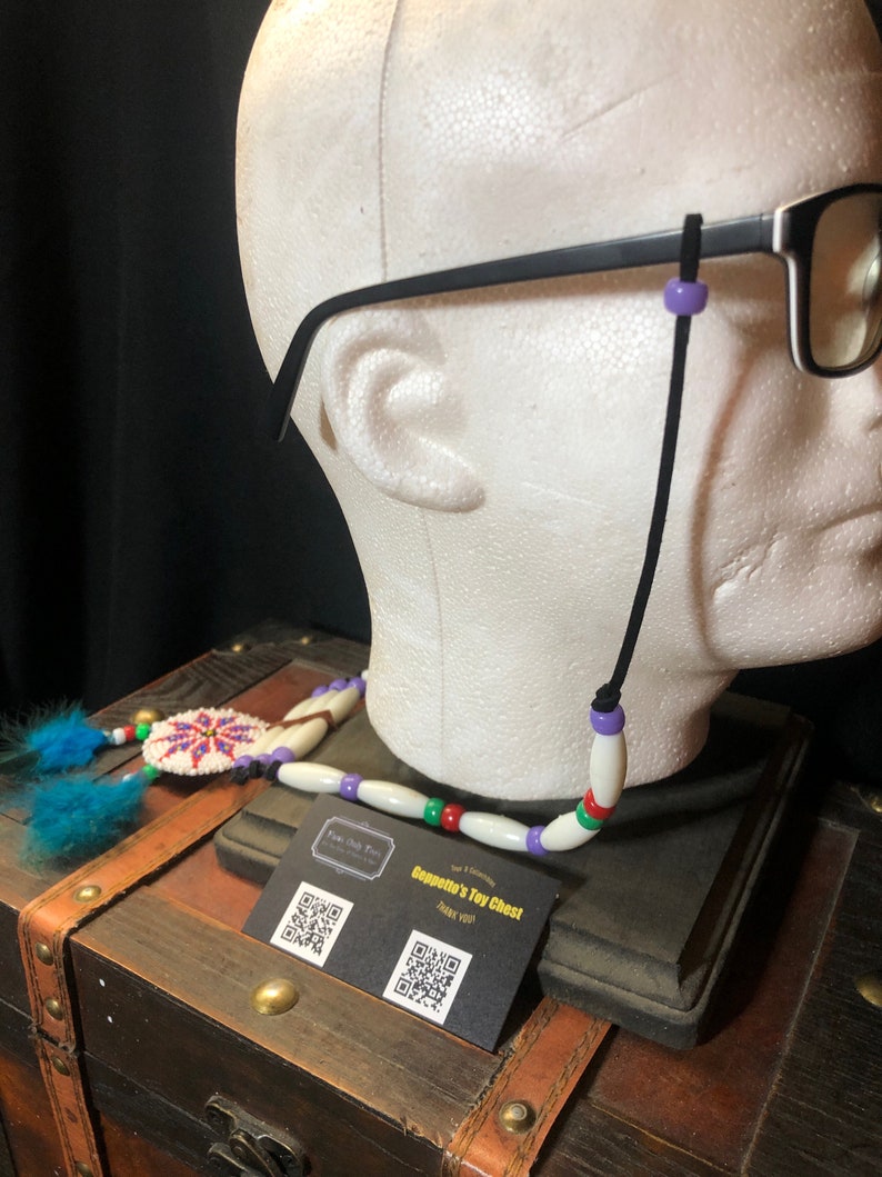 Native American Eyeglass Holder 18” Inches - Etsy