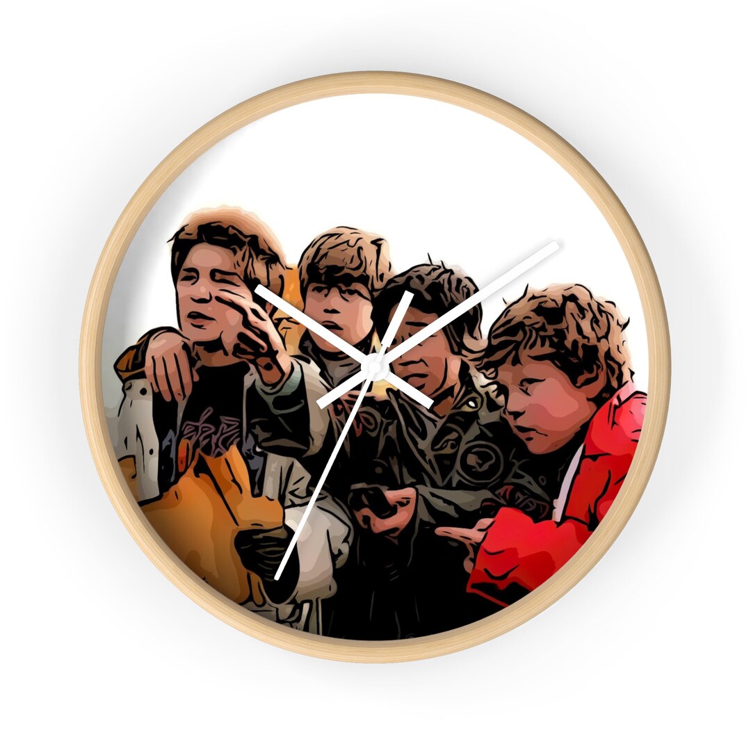 Wall Clock Painting of the Gonnies Movie ~ Goonies - Etsy