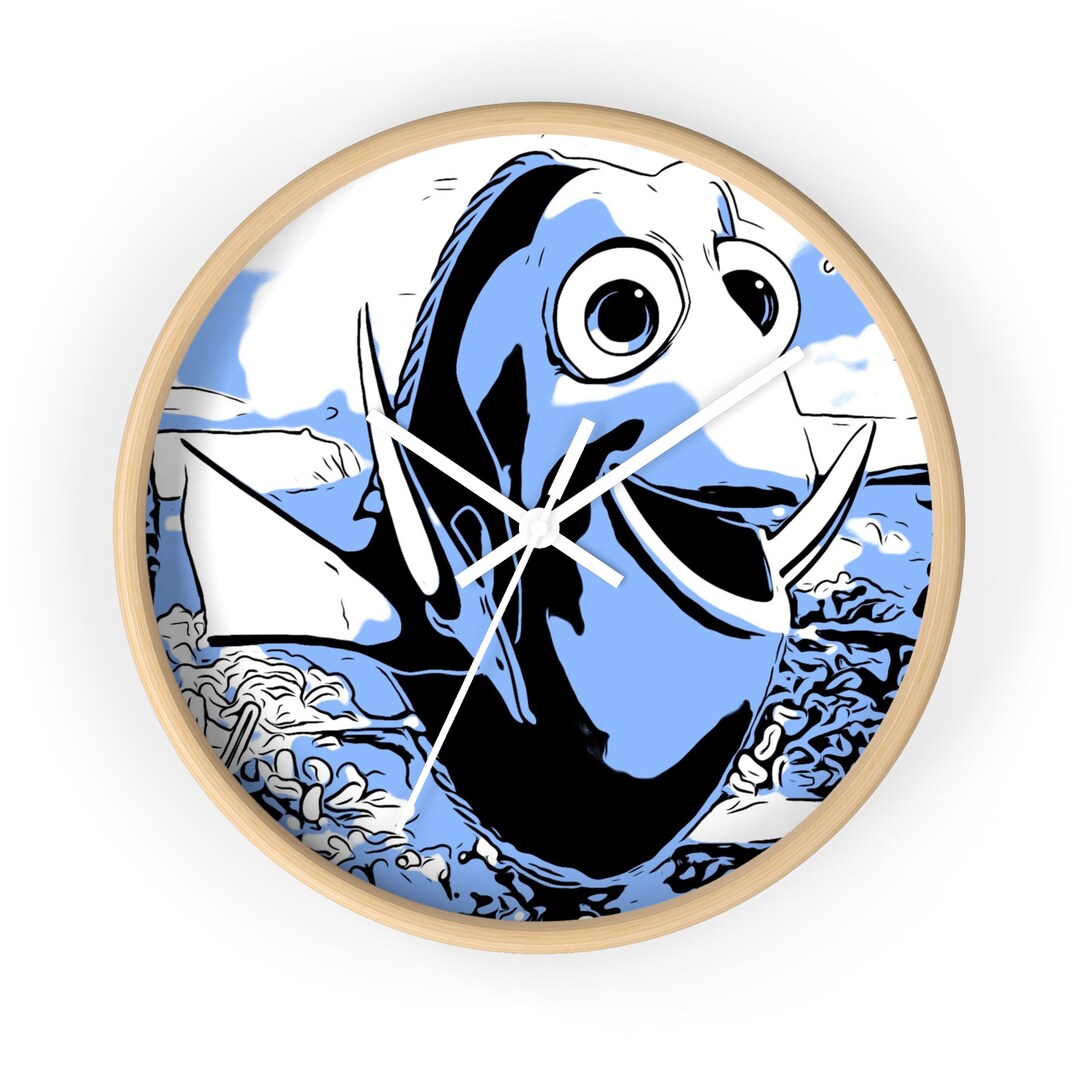 Wall Clock Painting of Disney Pixar Finding Nemo Movie Dory - Etsy