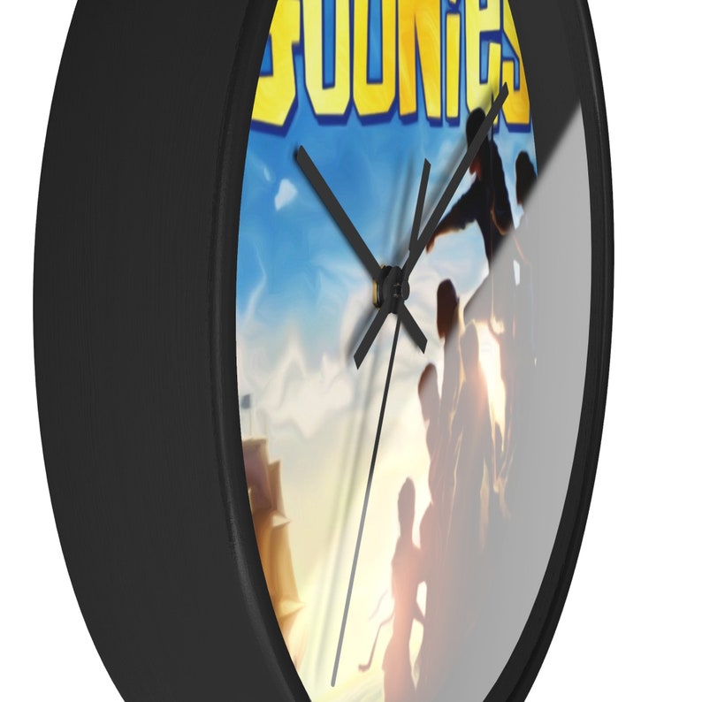Wall Clock Painting of the Goonies Movie Poster - Etsy