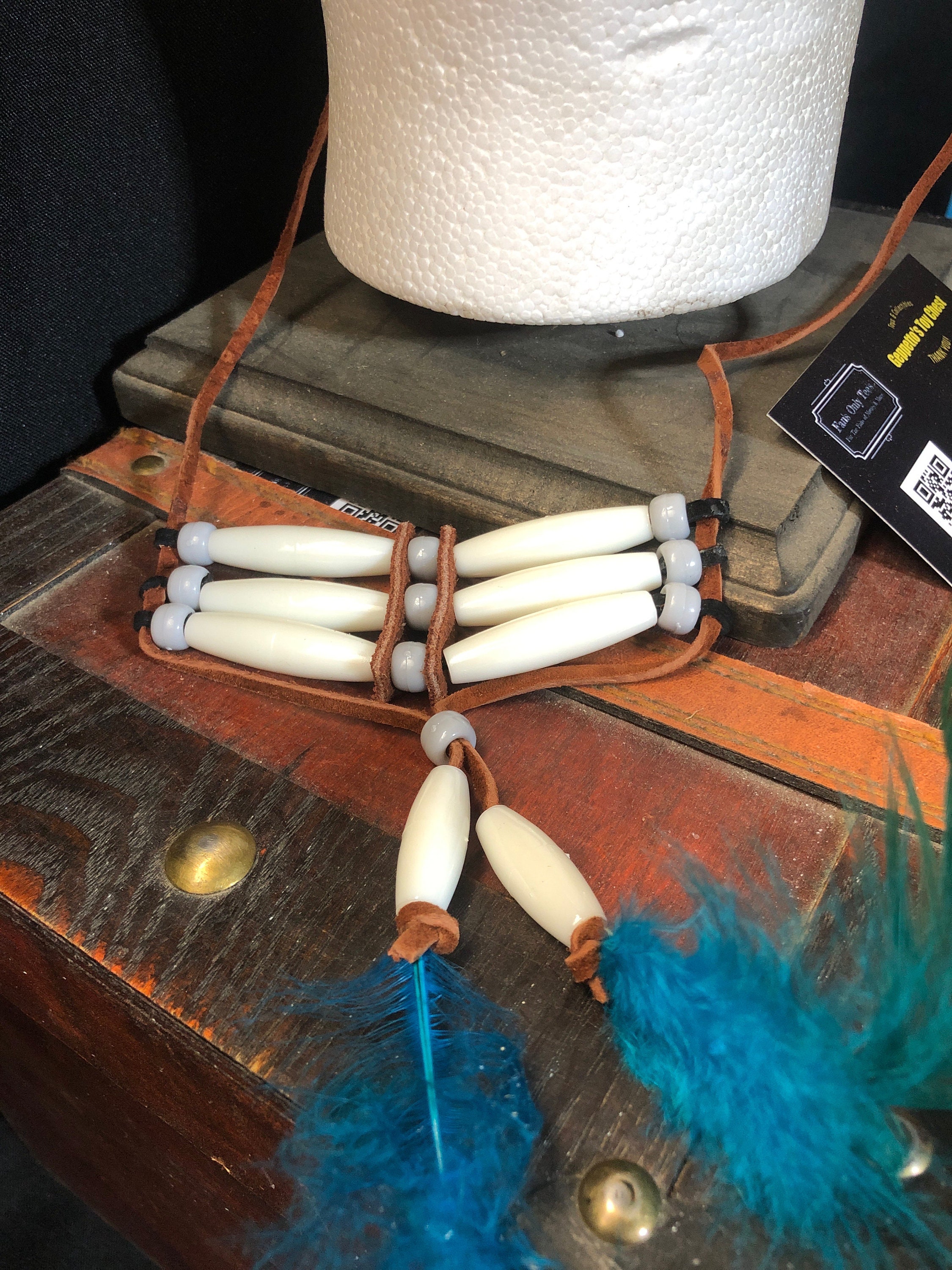 Native American Eyeglass Holder 18 Inches Etsy
