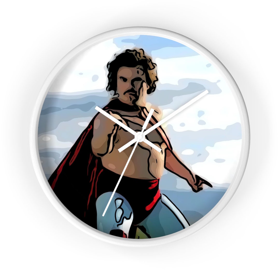 Wall Clock Painting of Nacho Libre Movie Nacho - Etsy