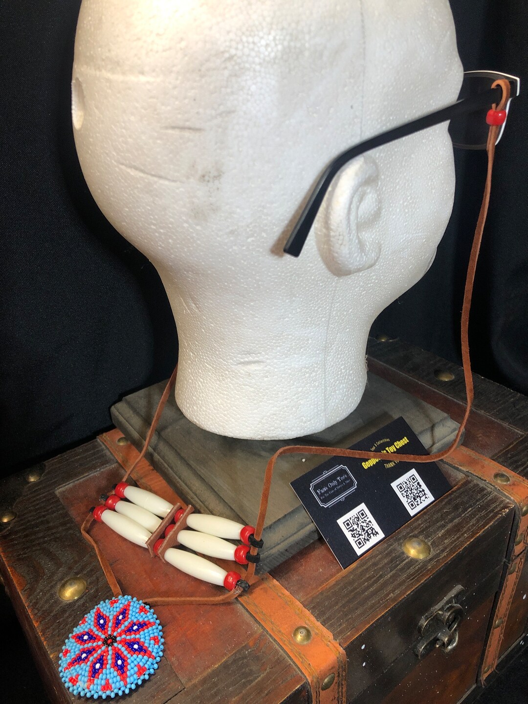 Native American Eyeglass Holder 18” Inches - Etsy