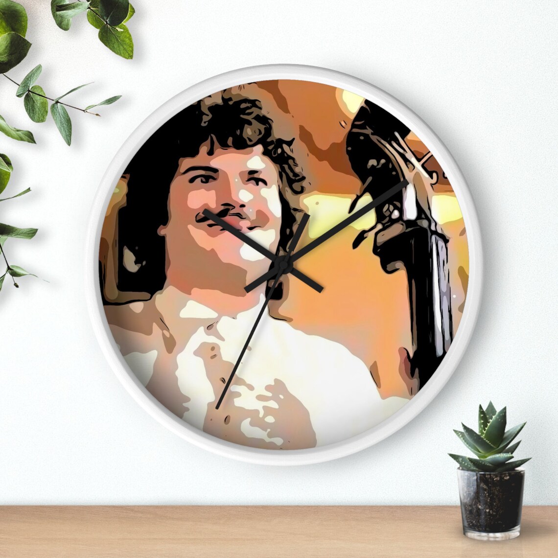 Wall Clock Painting of Nacho Libre Movie Nacho - Etsy