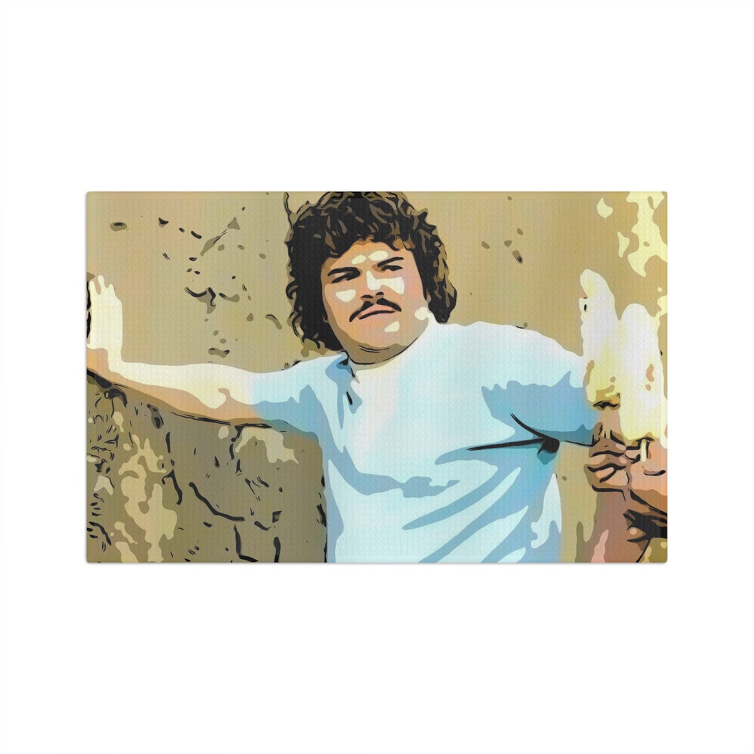 Soft Tea Towel Painting of ~nacho Libre ~ Get That Corn Outta My Face ...