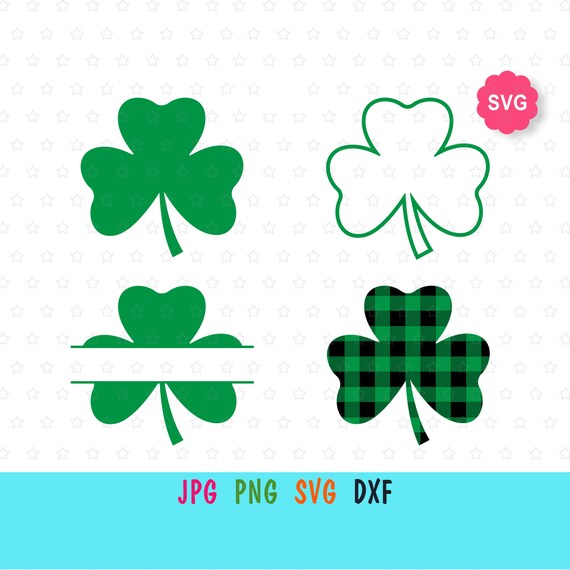 Shamrock Bundle SVG for Cricut Clover Clipart Prints for | Etsy UK