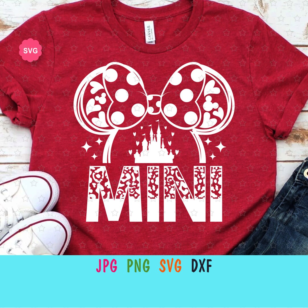 Mouse Mini Leopard Svg for Cricut, Birthday Girl Print for T-shirt ...