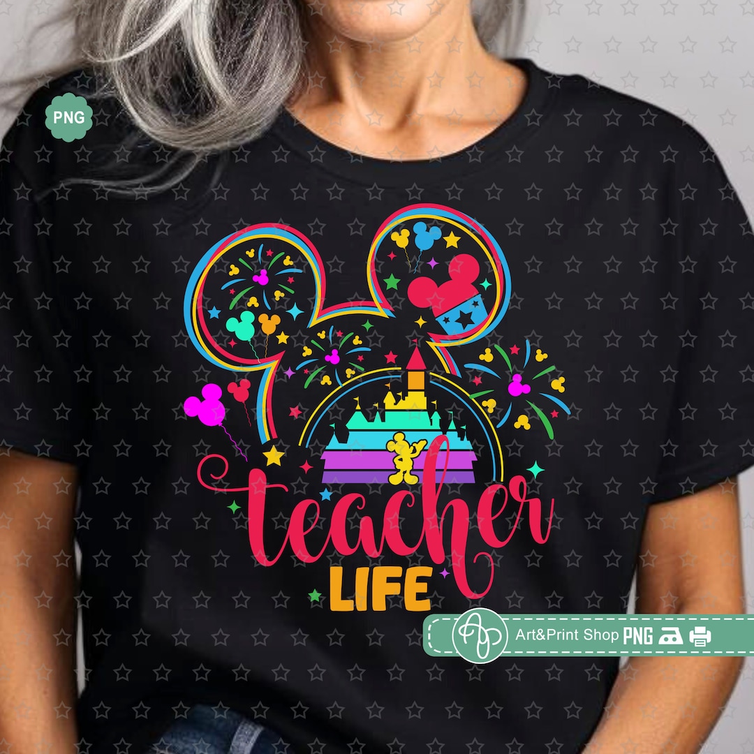 Mouse Teacher Life Png, Teacher Png, Teach Love Inspire Png, Mouse Ears ...