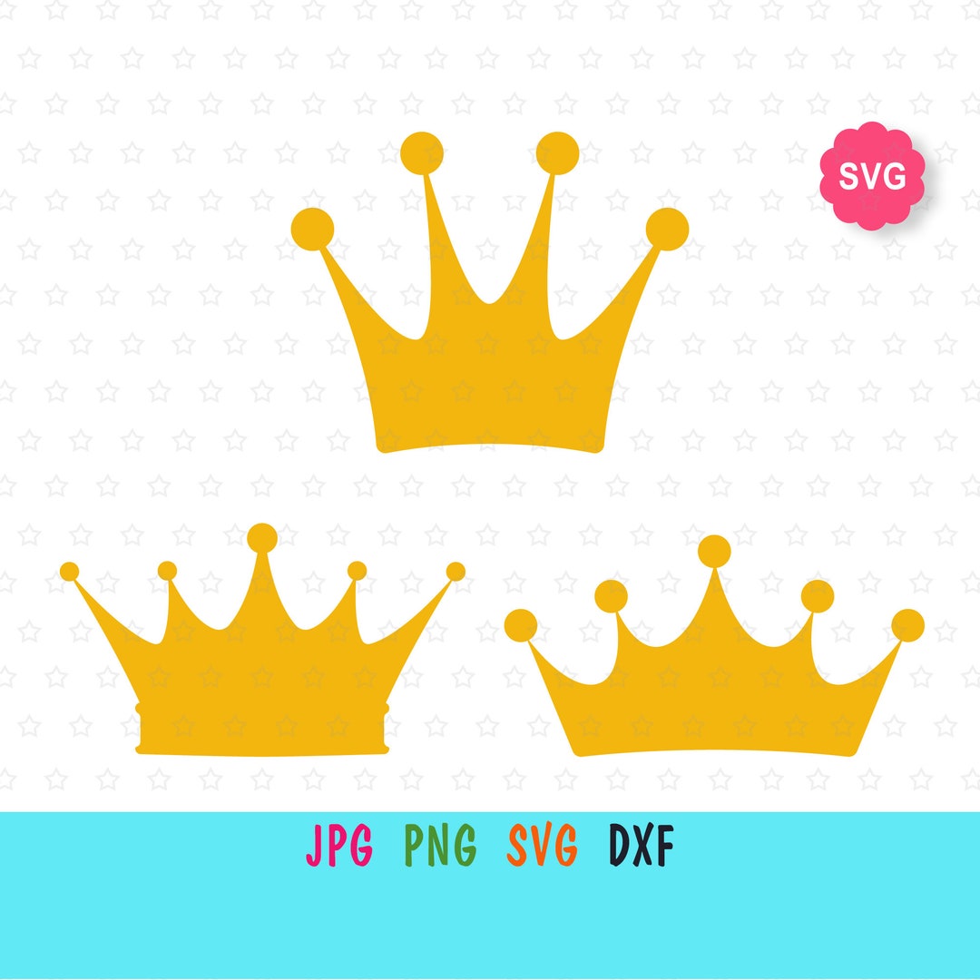 Crown Bundle Svg for Cricut, Back to School Svg, Princess Tiara Svg ...
