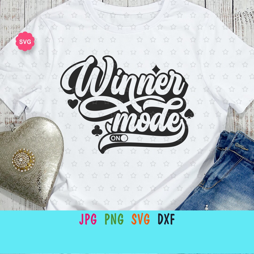 Winner Mode Monogram Svg for Cricut, Family Vacation Svg, Playing Card ... Winner Mode Monogram Svg for Cricut, Family Vacation Svg, Playing Card ...
