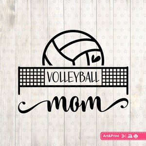 Volleyball Mom Svg for Cricut, Volleyball Vibes Svg, Volleyball Svg ...