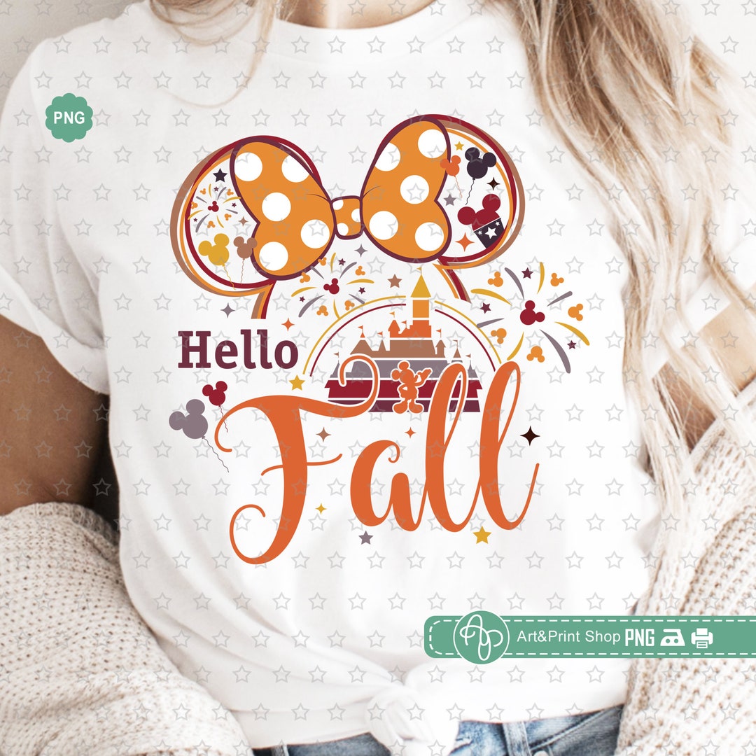 Mouse Hello Fall Png, Autumn Png, Mouse Girl Png, Thankful Png, Mouse ...